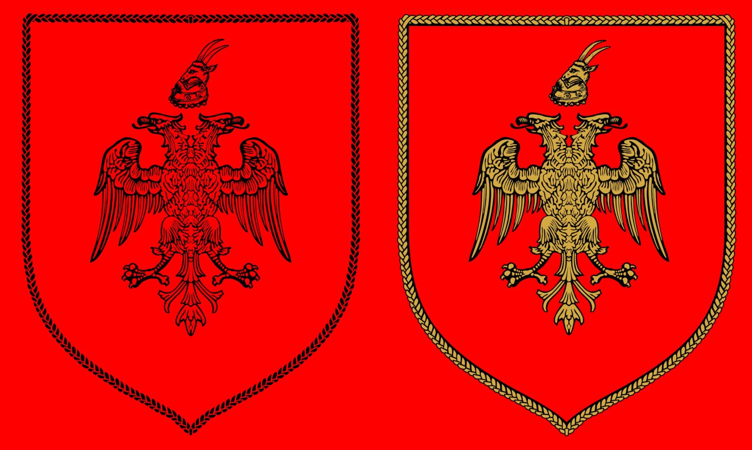 Shqiponja dykrenare, simboli i dinastisë së perandorëve Ilirë, gjurmë e ...